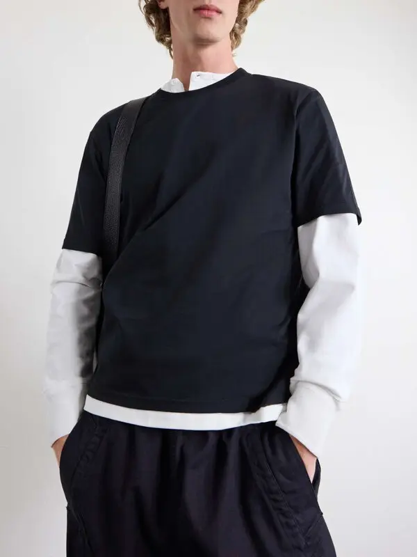 Studio Nicholson Bric Cotton-jersey T-shirt