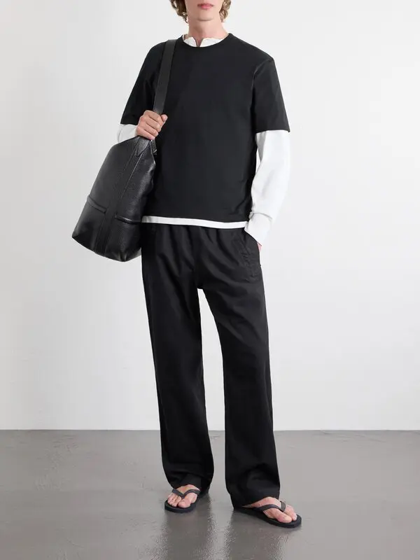 Studio Nicholson Bric Cotton-jersey T-shirt