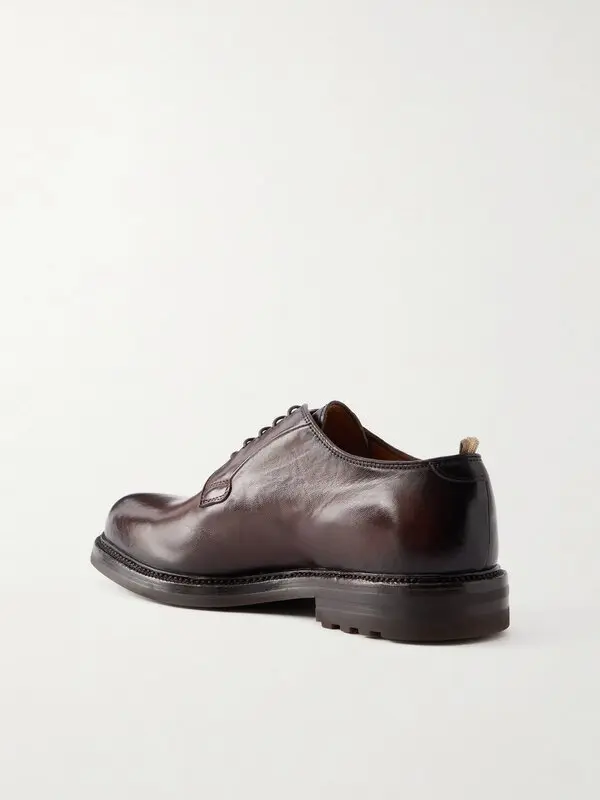 Officine Creative Aston 001 Leather Derby Shoes