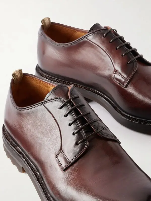Officine Creative Aston 001 Leather Derby Shoes