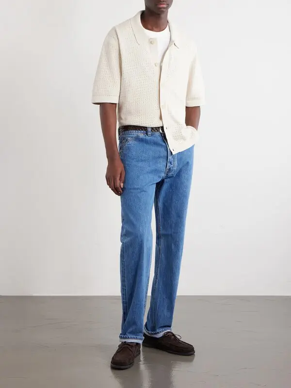 CORRIDOR Zip-up Bomber Jacket - Neutrals