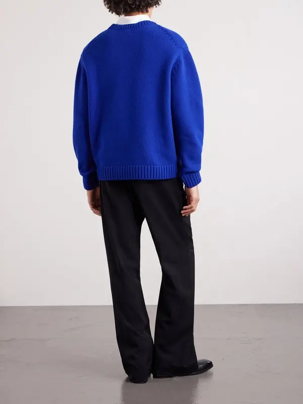 TOM FORD Wool And Cashmere-blend Crewneck Sweater