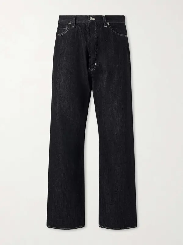 Studio Nicholson Marylebone Straight-leg Jeans - Black