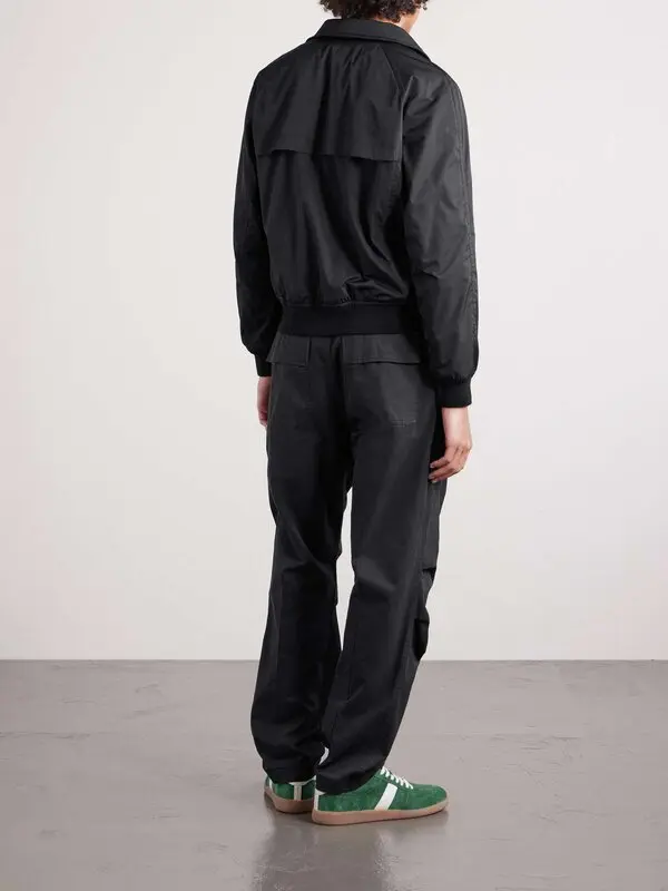 TOM FORD Straight-leg Cotton-twill Drawstring Trousers