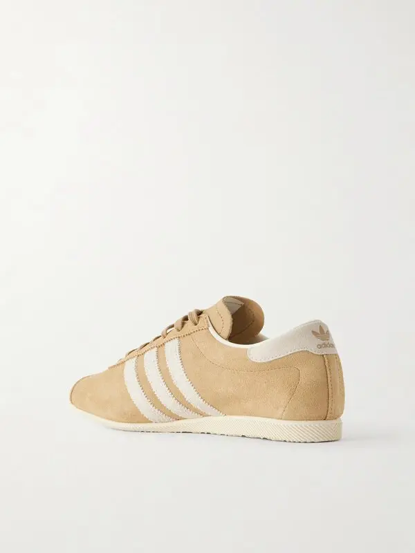 ADIDAS ORIGINALS Paris Lace-up Leather Sneakers - Neutrals