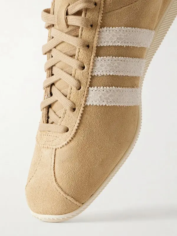 ADIDAS ORIGINALS Paris Lace-up Leather Sneakers - Neutrals