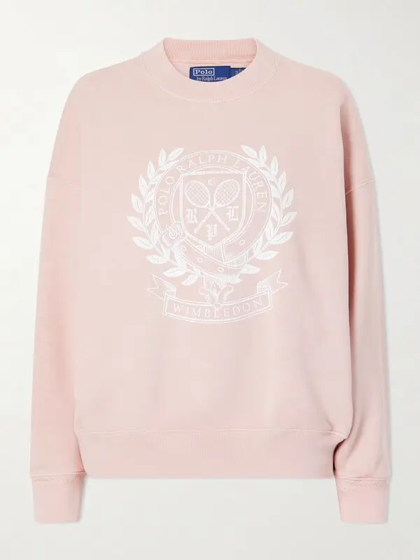 Polo Ralph Lauren Wimbledon Logo Sweatshirt - Pink