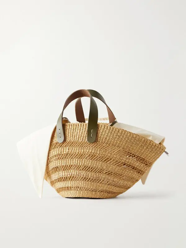 Muuñ Chantelle' Raffia Tote