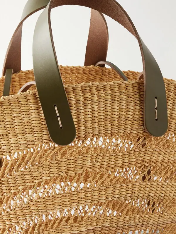 Muuñ Chantelle' Raffia Tote