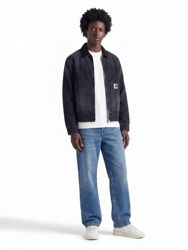 Carhartt Work In Progress Og Arcan Zip Jacket - Black