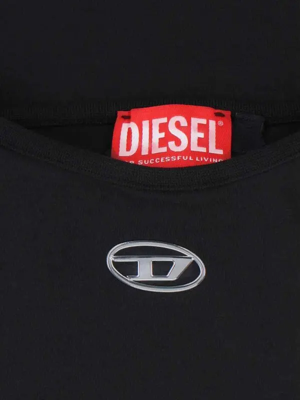 DIESEL® Mini Dress "oval D