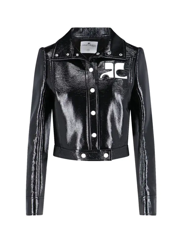 COURREGES Vinyl Jacket "reedition - Black