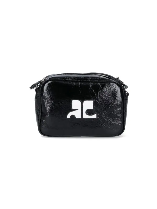 COURREGES Shoulder Bag "reedition Camera Bag