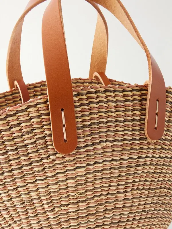 Muuñ Sophia Mini Raffia Tote