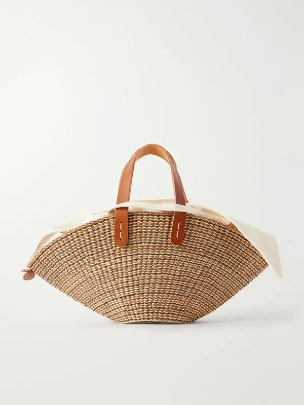 Muuñ Sophia Mini Raffia Tote
