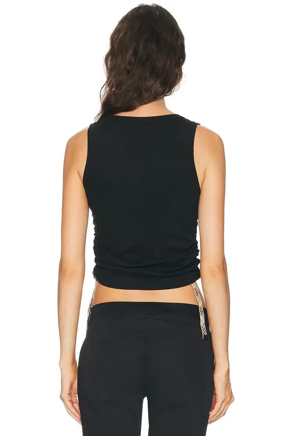 Burberry Tie Side Tank Top