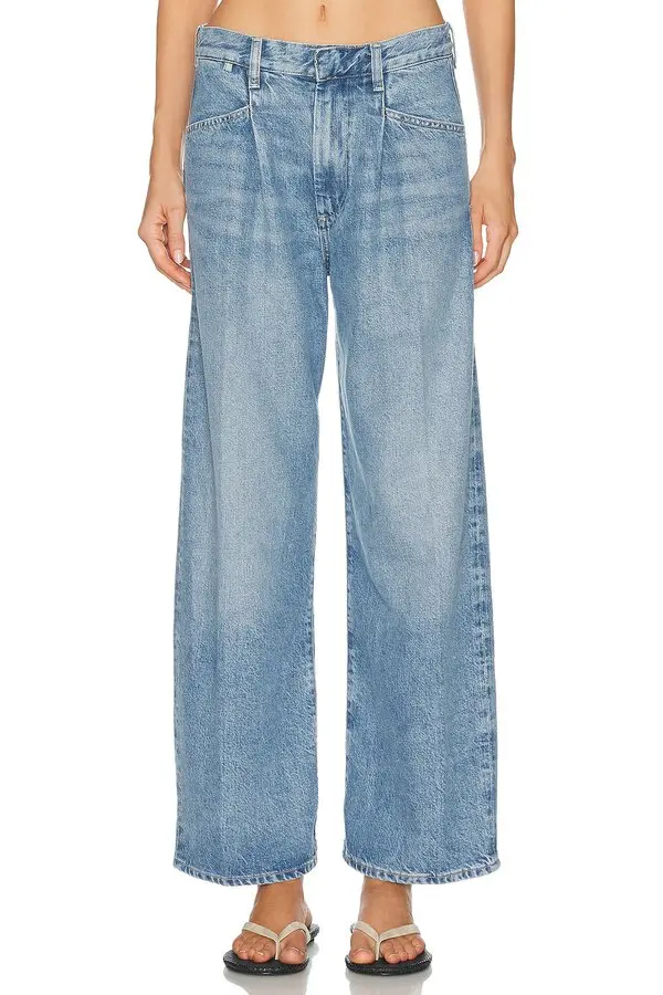 Citizens Of Humanity Velha Trouser Jeans In Blue - Soiree