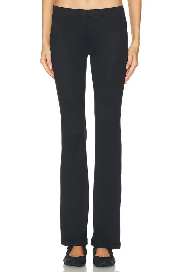 NIKESKIMS Airy Straight Pant In Black - Obsidian