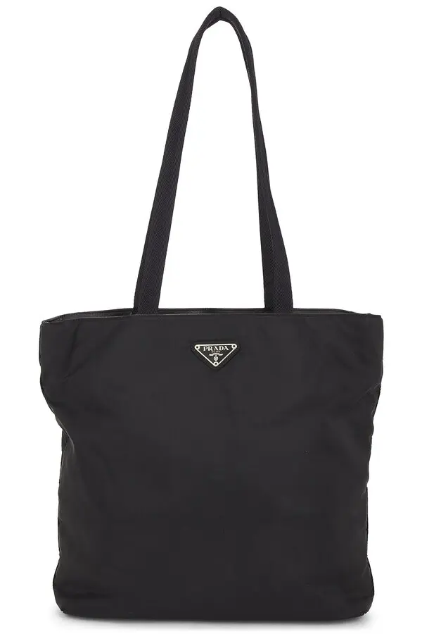 Prada Tessuto Tote Bag - Black