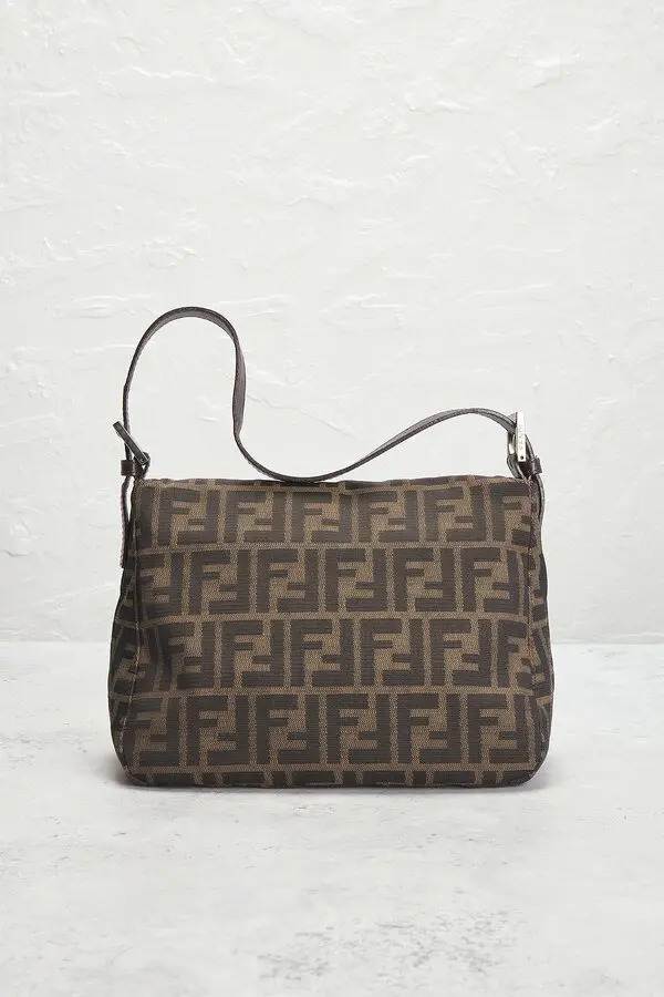 Fendi Zucca Monogram Shoulder Bag