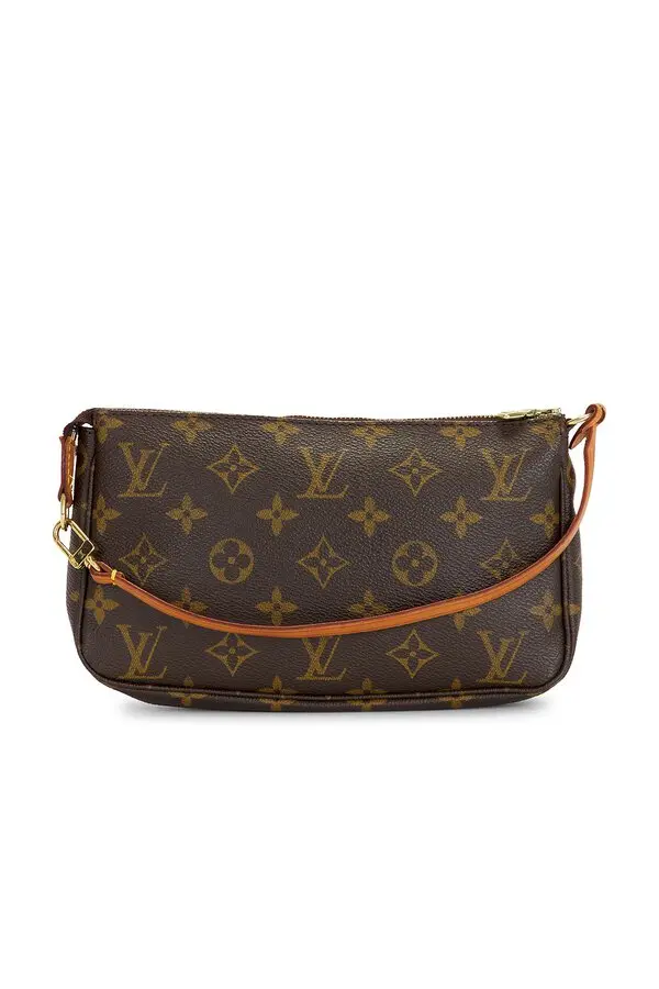 LOUIS VUITTON Monogram Pochette Accessoires Shoulder Bag - Brown