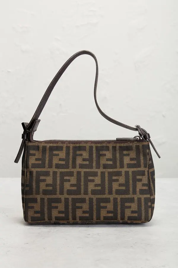 Fendi Zucca Monogram Shoulder Bag