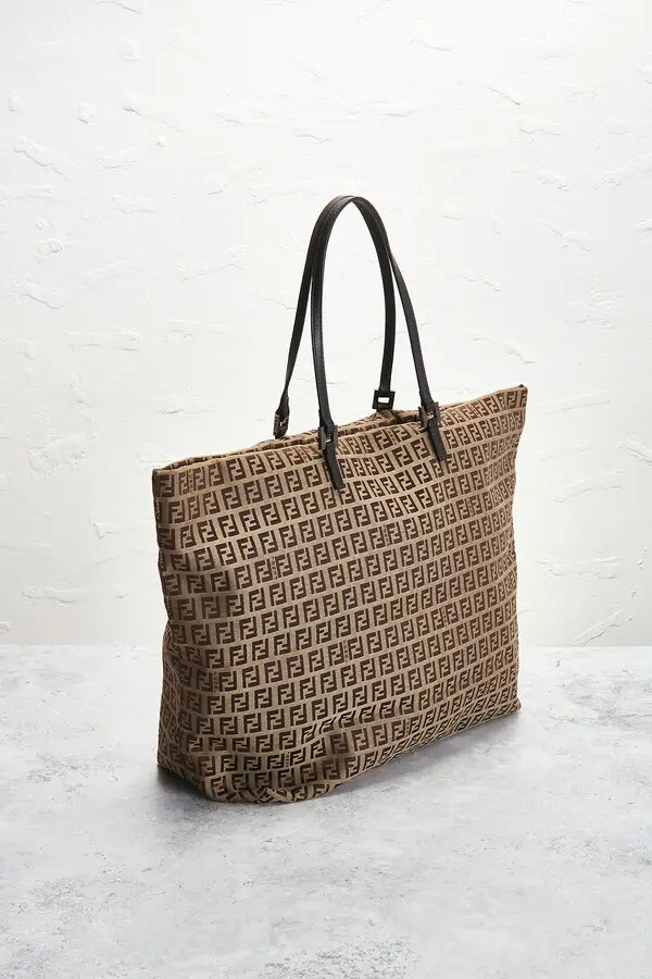 Fendi Zucchino Tote Bag