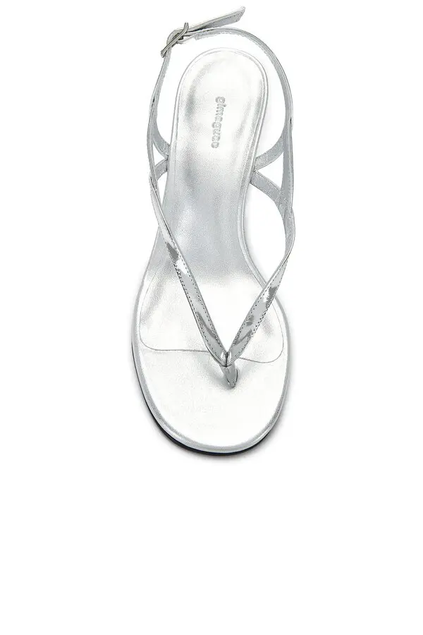 Gimaguas Metallic Wedge Sandal