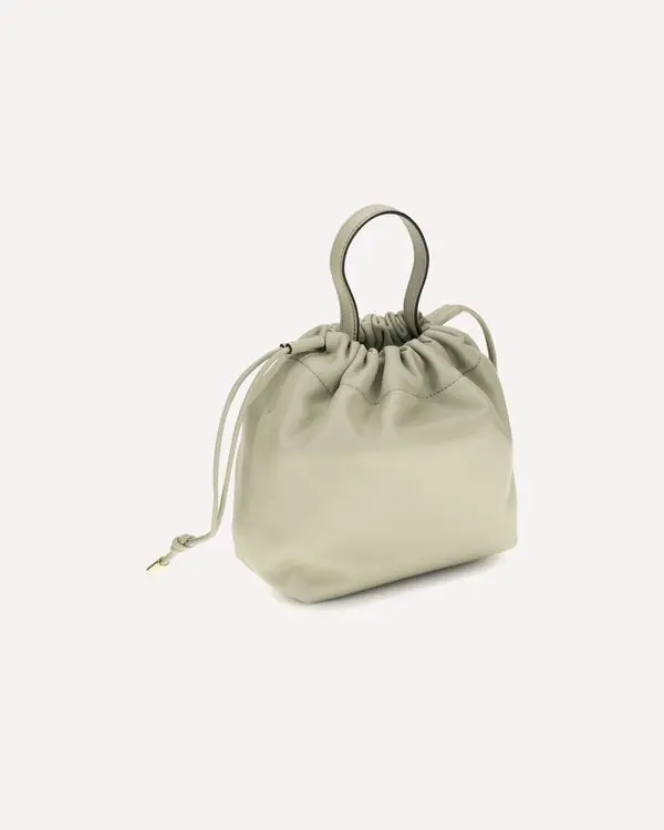 Chloé Icons Leather Chain Shoulder Bag - Grey