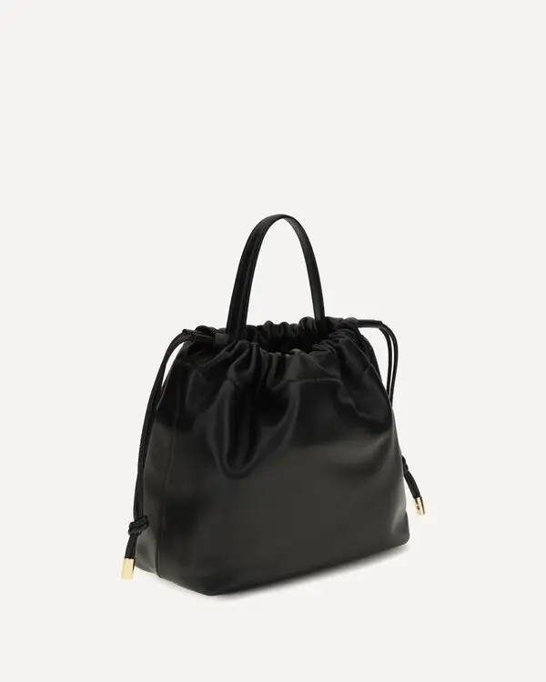 Chloé Icons Leather Chain Shoulder Bag - Black
