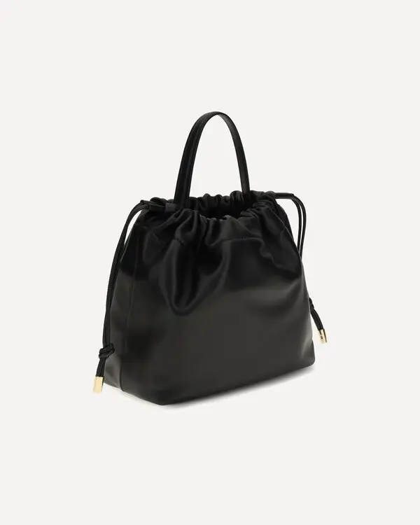 Chloé Icons Leather Chain Shoulder Bag - Black
