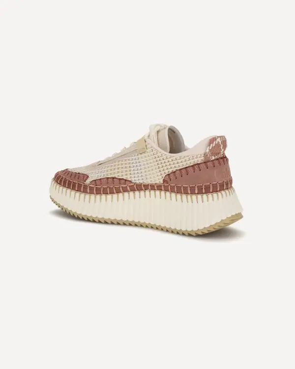 Chloé Nama Sneakers - Beige