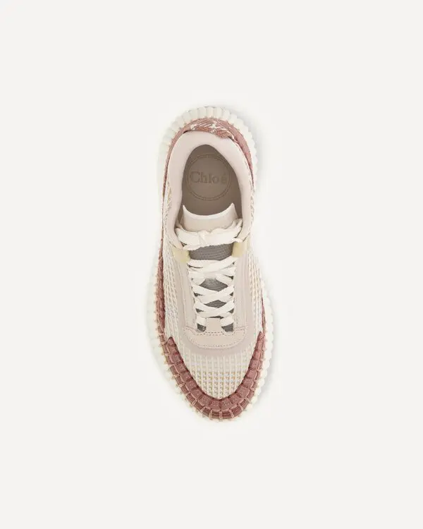 Chloé Nama Sneakers - Beige