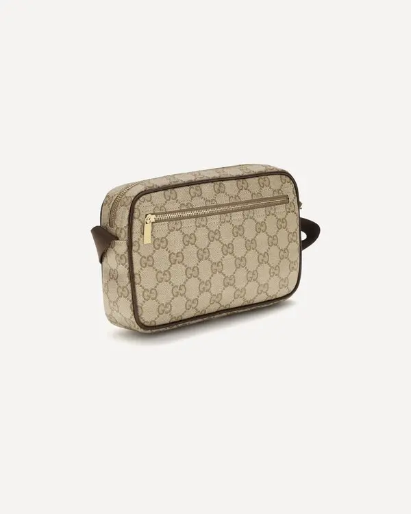Gucci Gg Shoulder Bag With Web Stripe