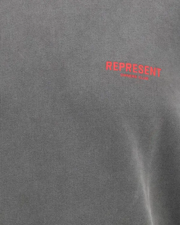 REPRESENT Owners Club Cotton Hoodie - Grey