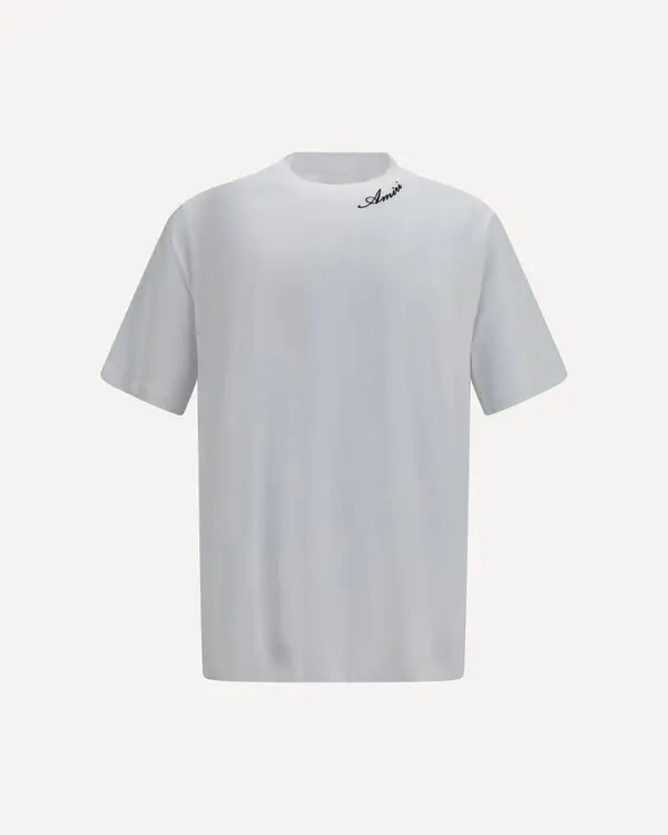Amiri Ebroidered Logo T-shirt Ale