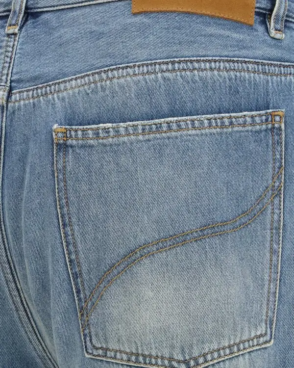 Amiri Slash Flared Distressed Jeans