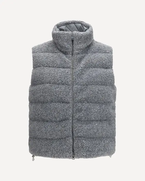 Herno Padded Vest - Grey