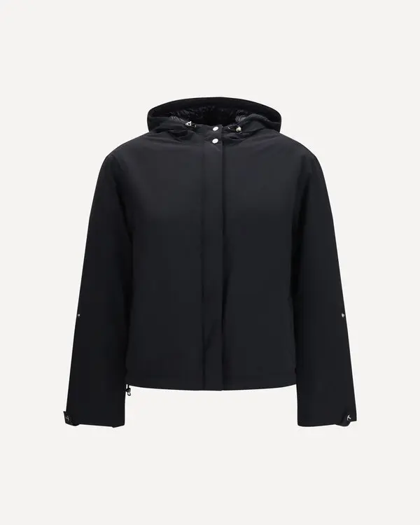 Herno Hooded Down Jacket - Black