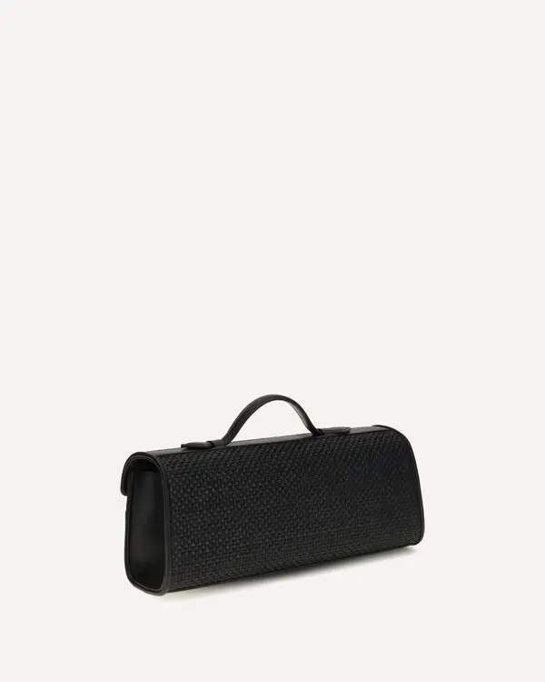 Savette Rafia Slim Symmetry Pochette