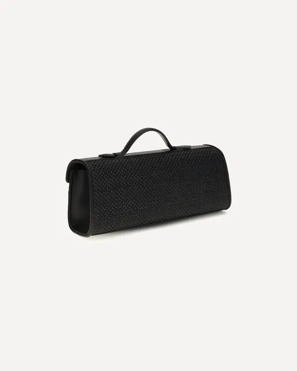 Savette Rafia Slim Symmetry Pochette