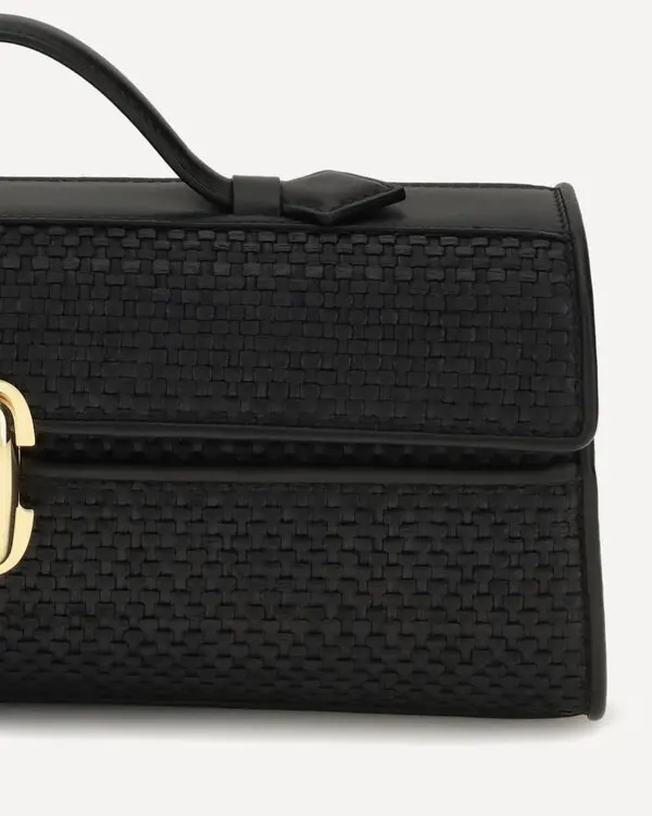 Savette Rafia Slim Symmetry Pochette
