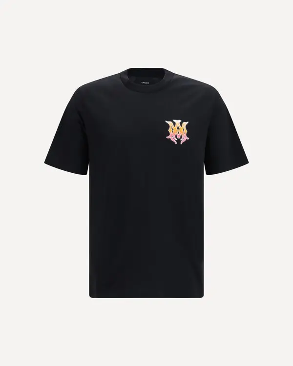 Amiri Cotton Logo T-shirt - Black