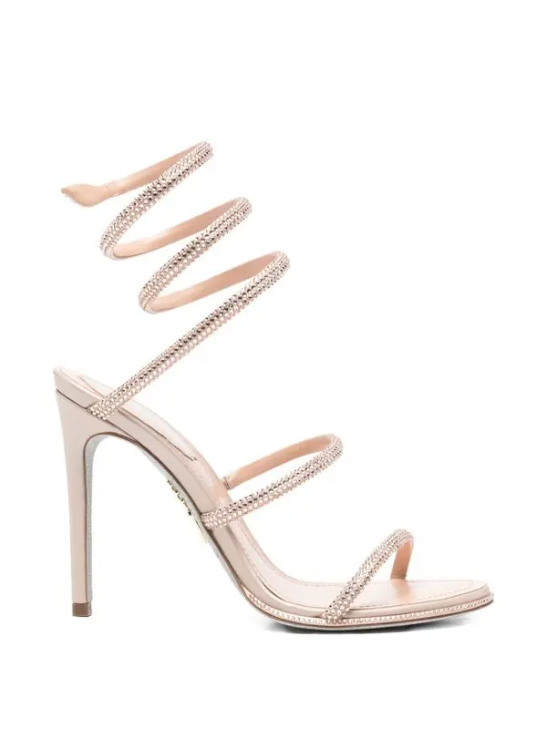 Rene Caovilla Embellished Stiletto Sandals