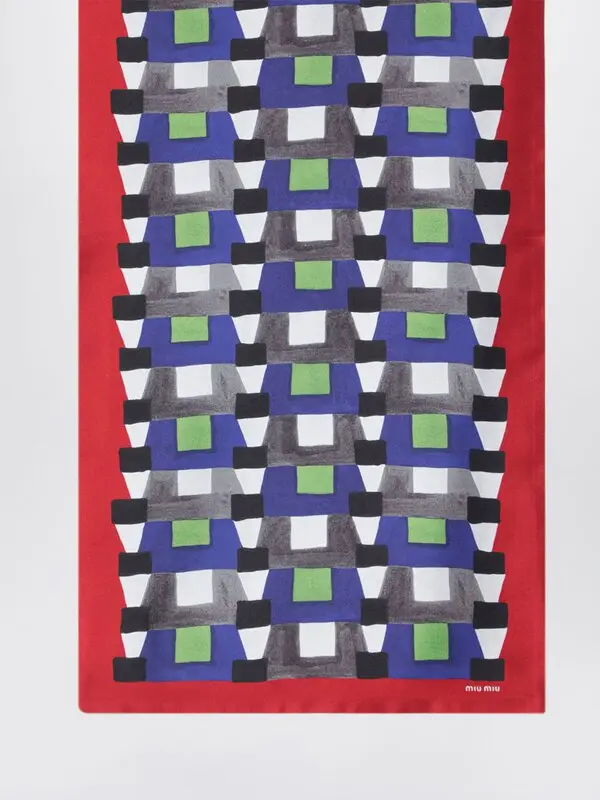 Miu Miu Neck Scarf Indigo - Blue