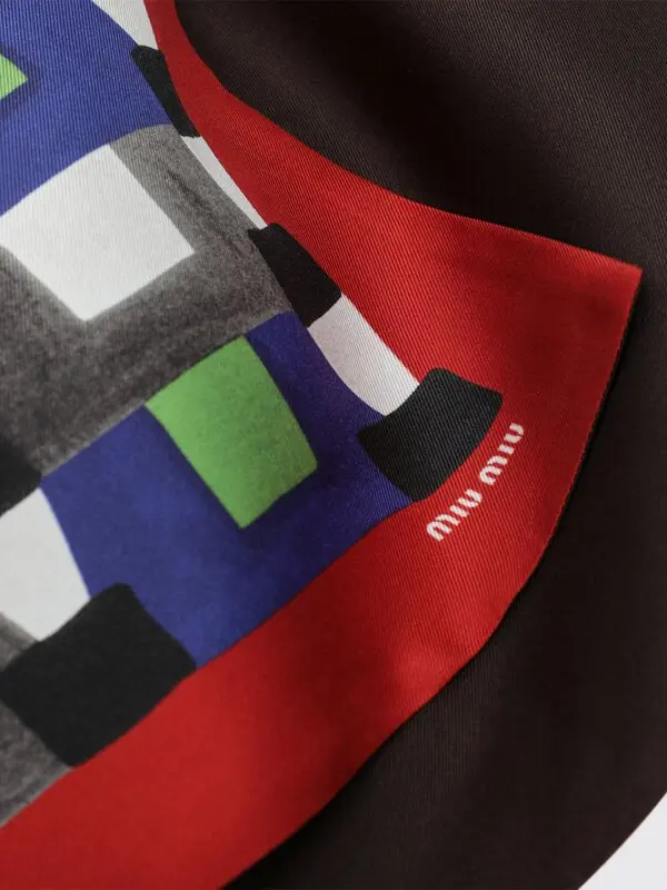 Miu Miu Neck Scarf Indigo - Blue