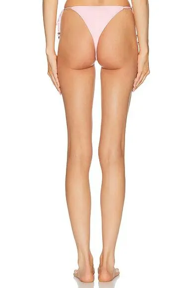 Jacquemus Le Bas De Plage Triangle Bikini Bottom - Pink