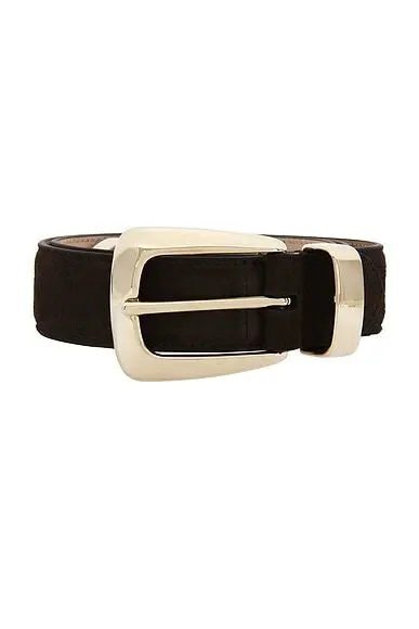Khaite Benny 30mm Belt - Coffee