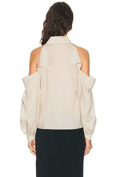 Acne Studios Senny Fluid Lyocell Blouse