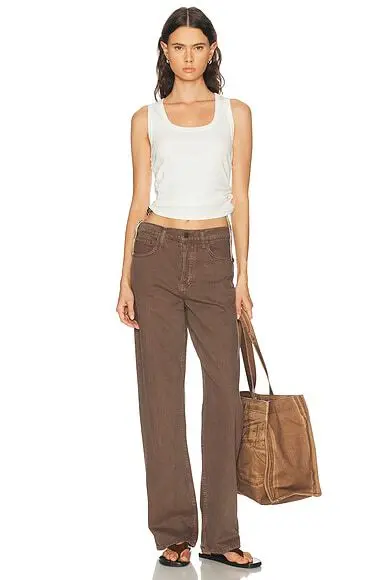 Burberry Tie Side Tank Top - Chalk